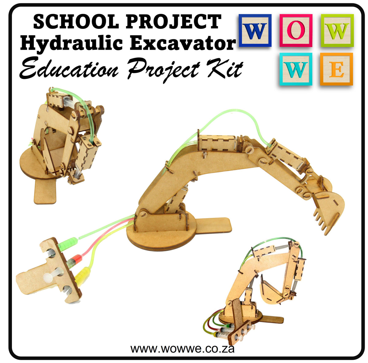 School Projects Kit | Syringe Excavator (SP_08) – WOW WE