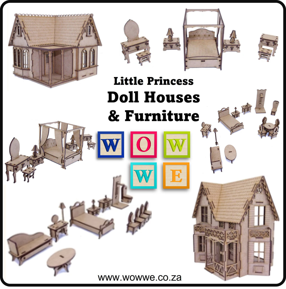 Little Princess Doll Houses & Furniture – WOW WE