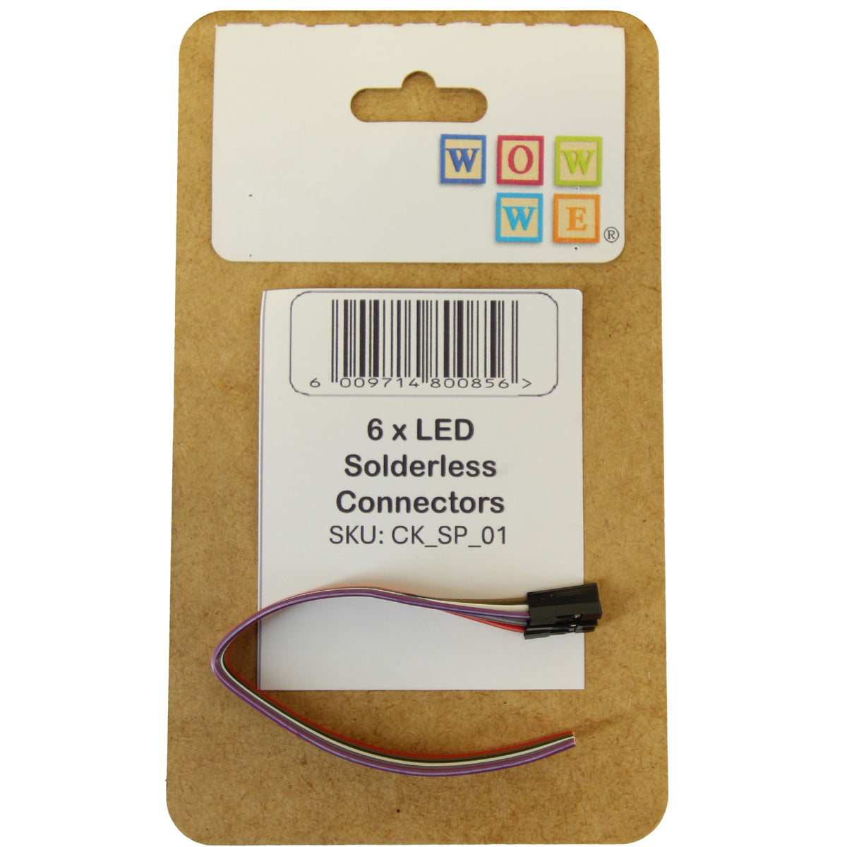 School Project | LED Solderless Connector set of 6 (SP_15_01) – WOW WE