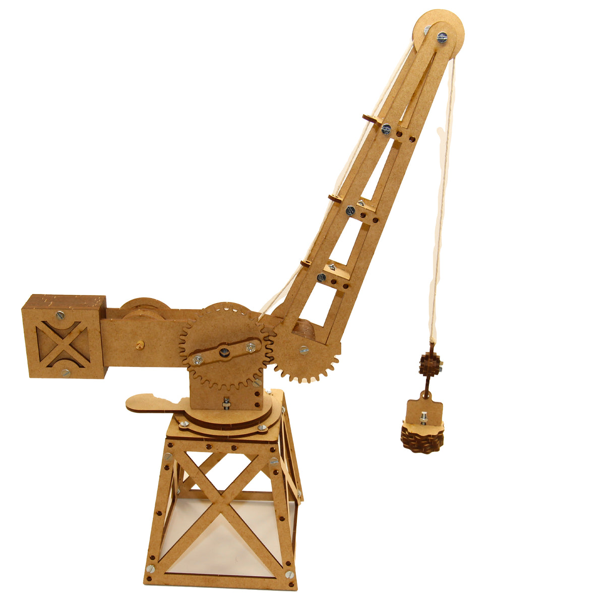 School Projects Kit | Dock Crane | Pulleys and Gears (SP_29) – WOW WE