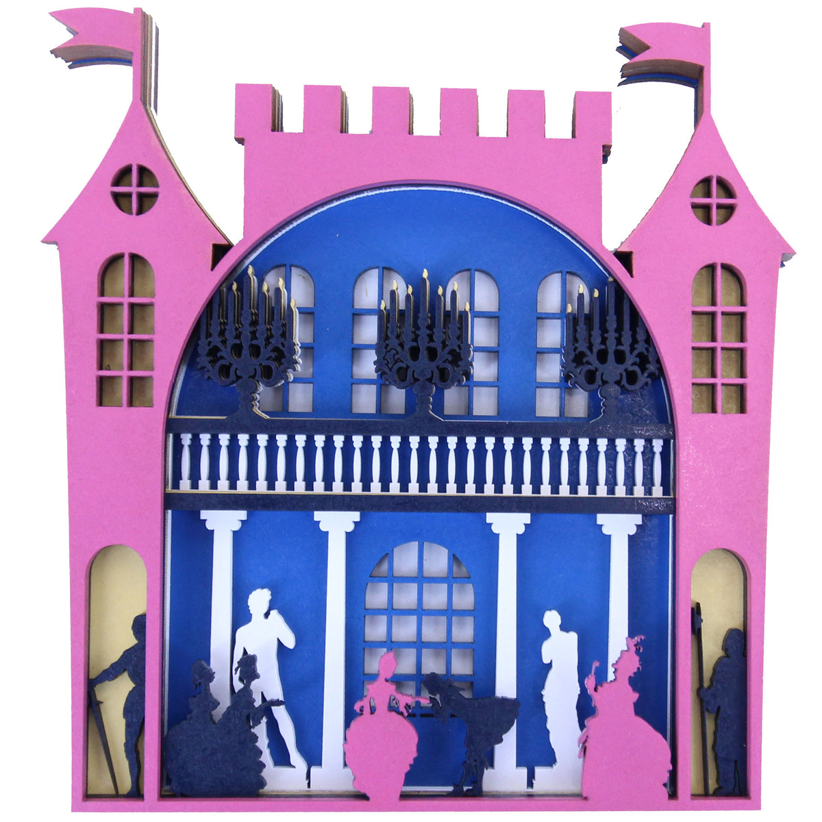 Wooden Multi Layered Paint Board | Castle 1 – WOW WE